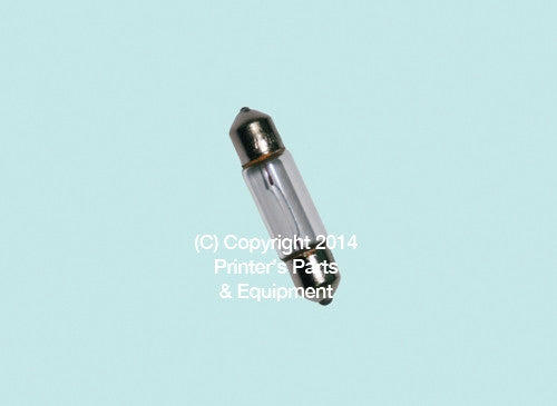 BULB 5W 24V Fuse Style 9001-825 – Printer's Parts & Equipment -USA