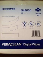 Chicopee Veraclean Digital Wipe White 9"x9" (Case of 150 Wipes) (Flat ...